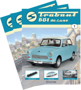 Építsd meg a legendás Trabant 601-t Würdig 301 lakókocsival!